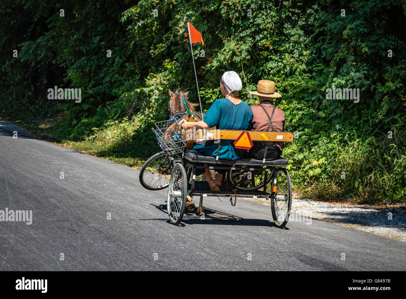 Amish countryside, Lancaster, Pennsylvania Stock Photo - Alamy