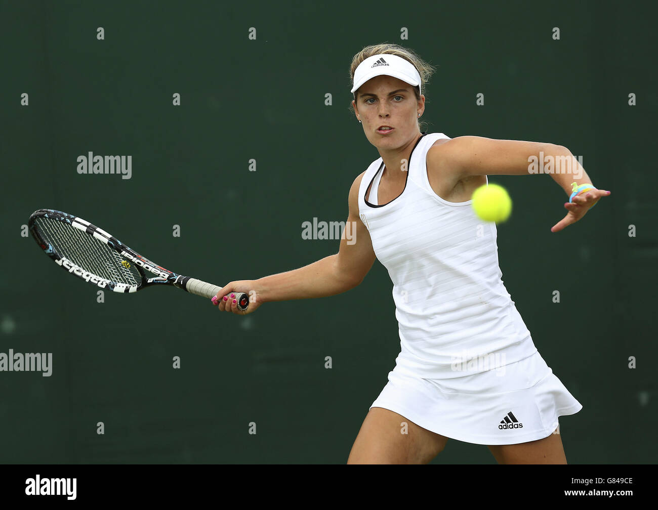 Great Britain's Maia Lumsden during her match against USA's Tornado ...