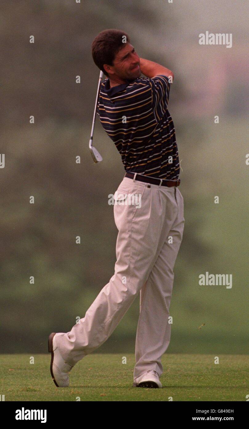 Golf, English Open Hanbury. Jose Maria Olazabal Stock Photo - Alamy