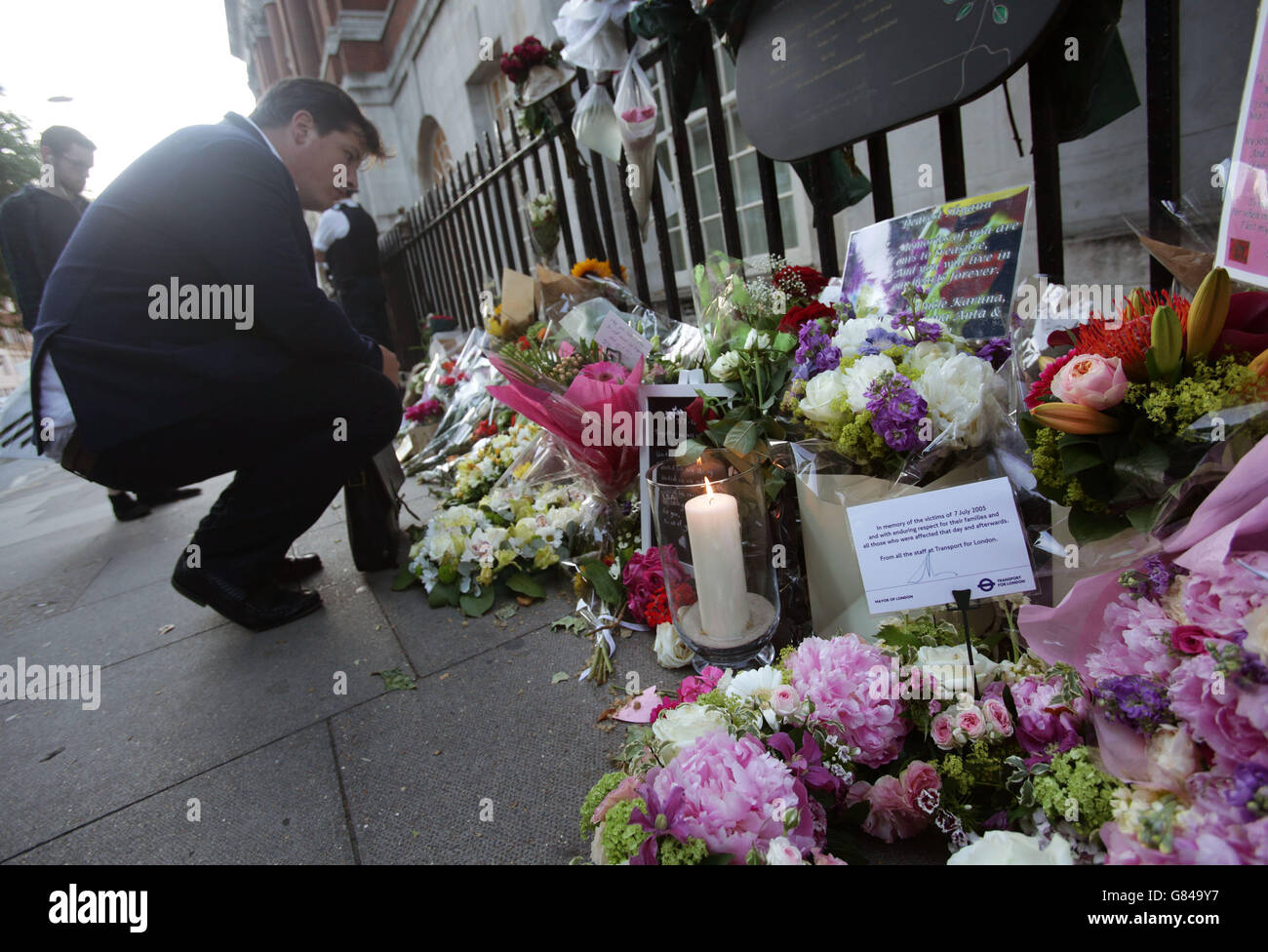 News memorial july7 hi-res stock photography and images - Alamy
