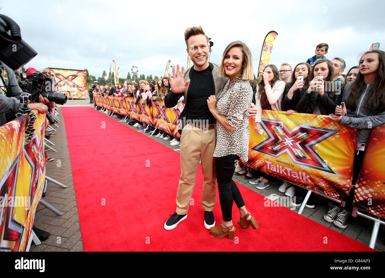 X Factor Auditions - Manchester Stock Photo - Alamy