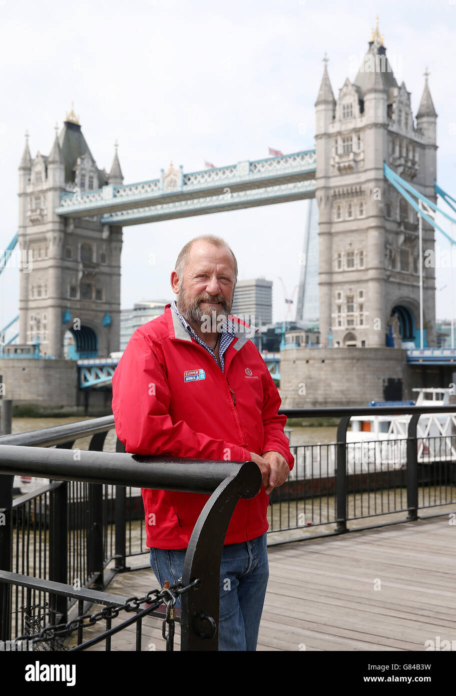 Crew member Brian Harlock during the 60 Days to the Clipper Race Start ...