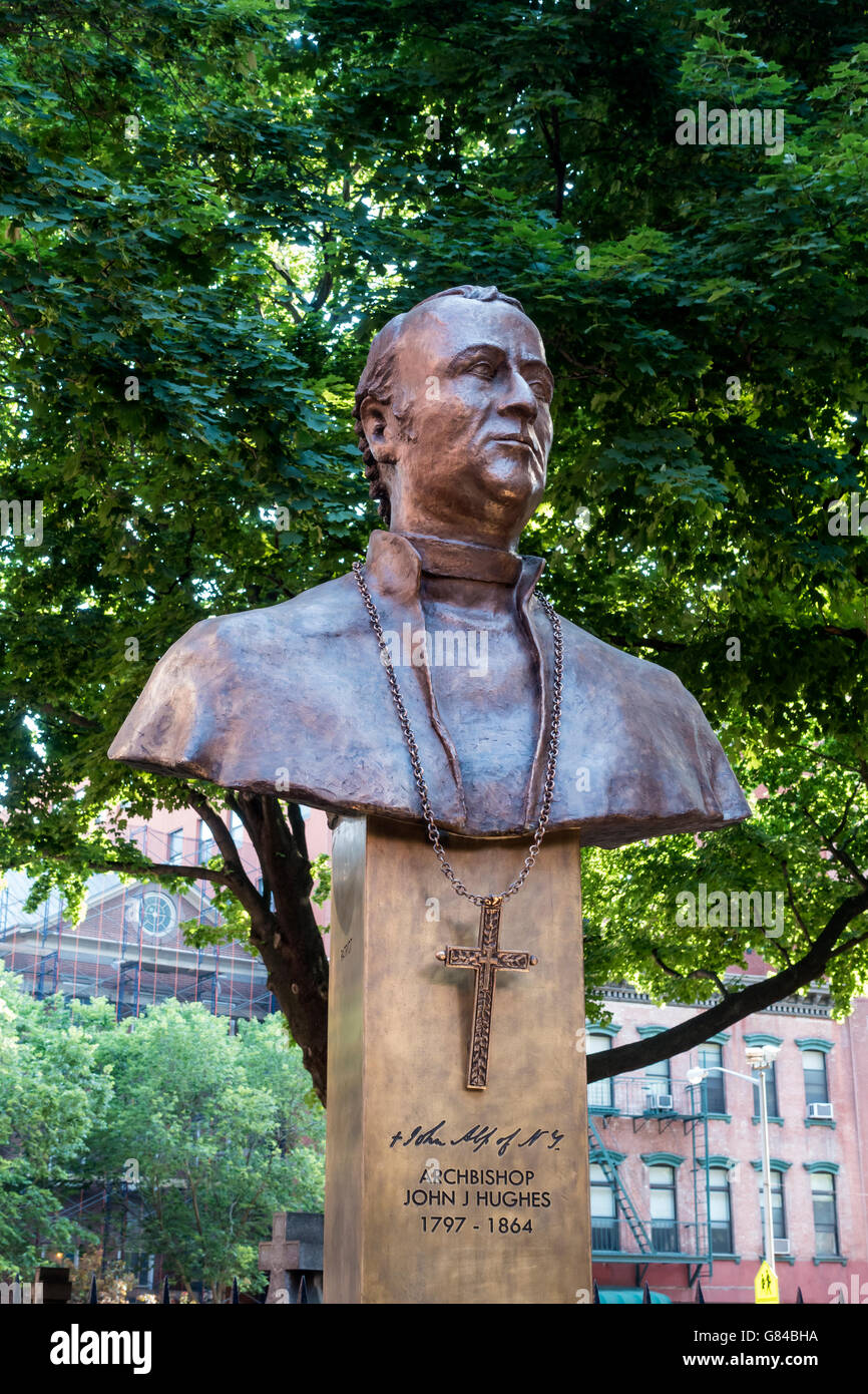 Archbishop john j hughes hi-res stock photography and images - Alamy
