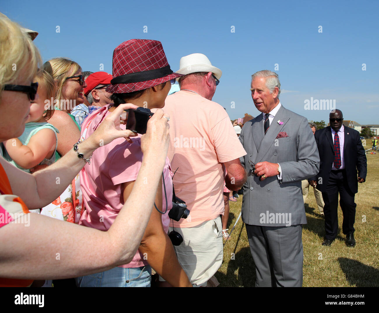 The Prince of Wales, Patron of the Combined Operations Pilotage Parties ...
