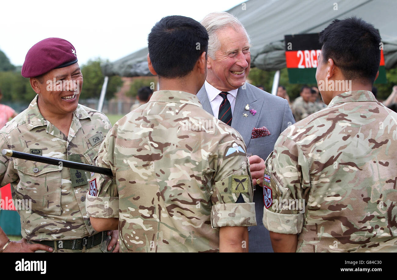 Celebrate 200 years gurkha service to crown hi-res stock photography ...