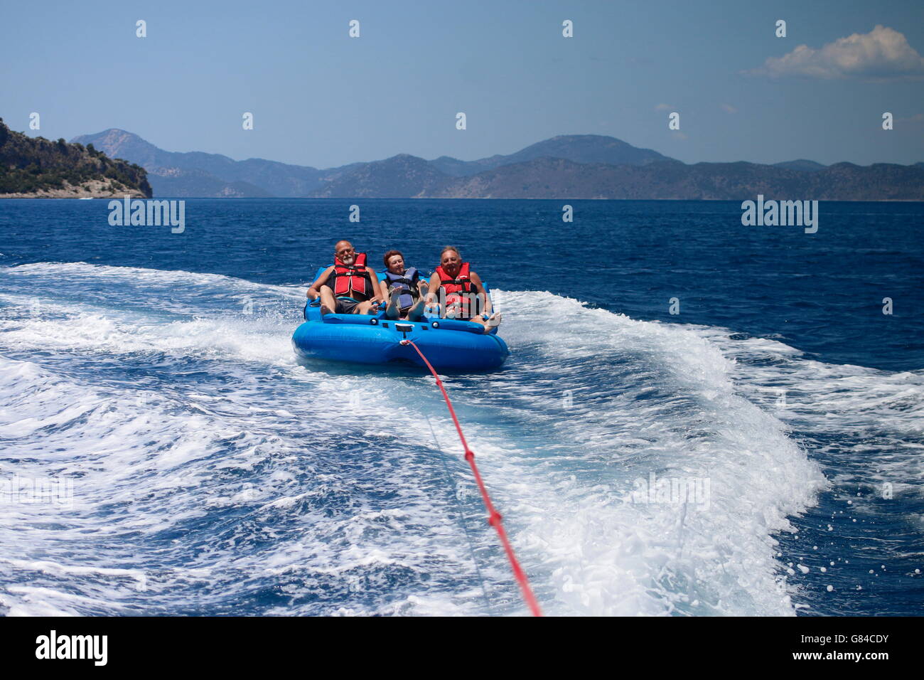 Inflatables in sea hi-res stock photography and images - Alamy