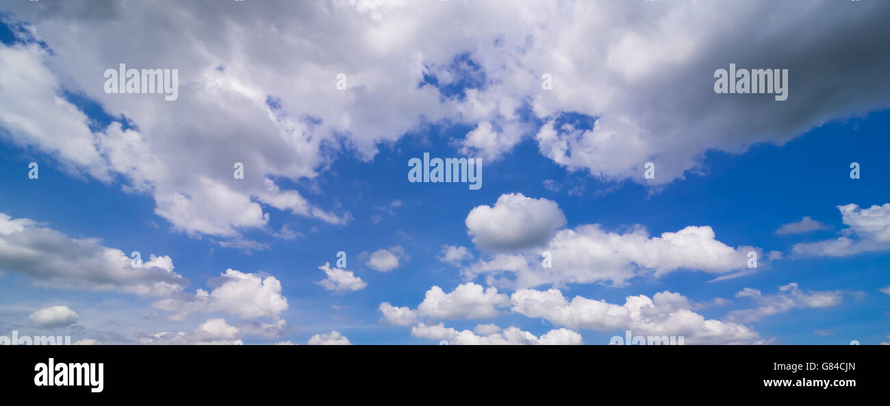 blue sky with cloud closeup Stock Photo - Alamy