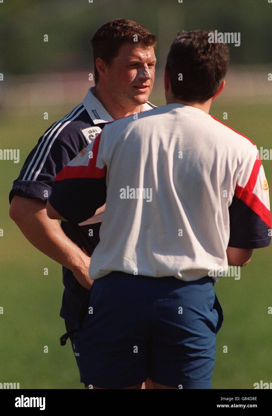 Rugby Union - British Lions Tour - Training Day. Scott Gibbs, British ...