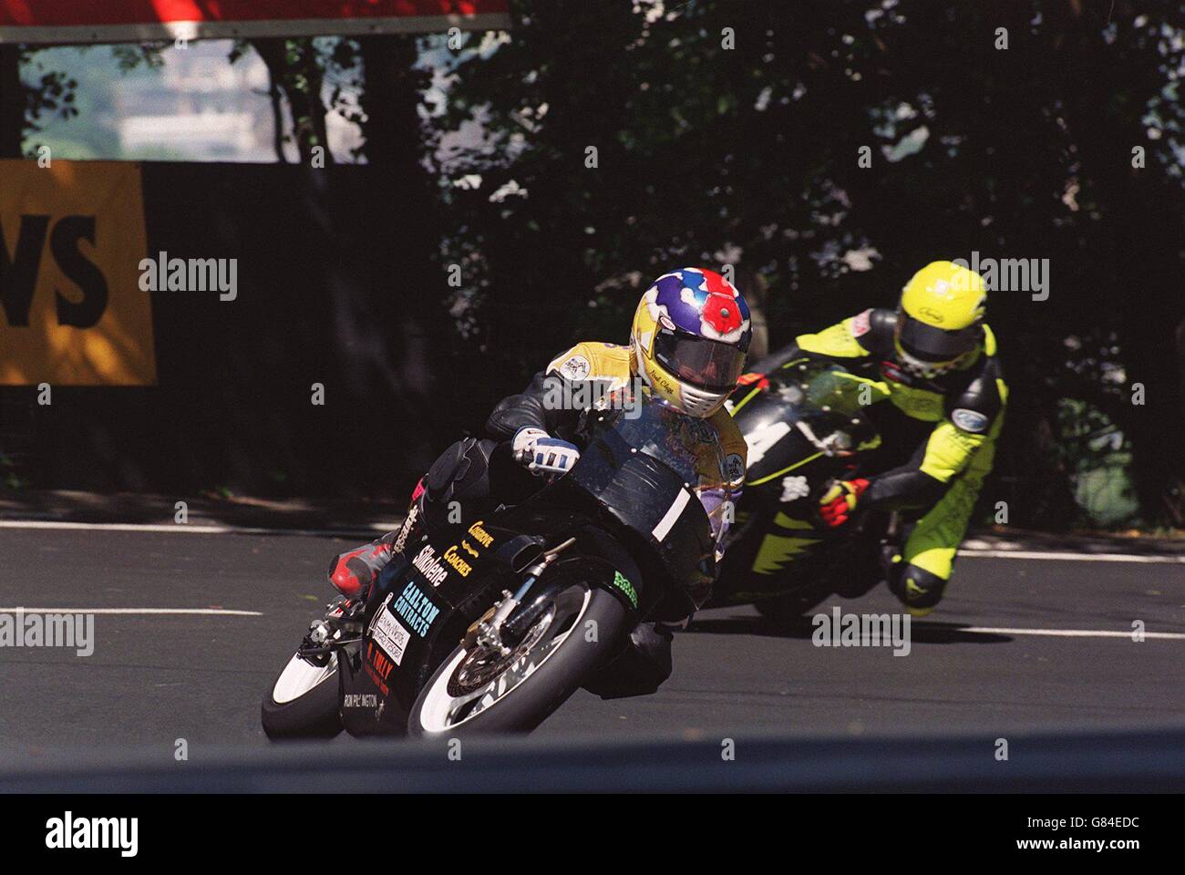 Motor Bike - Isle of Man TT Race Stock Photo - Alamy