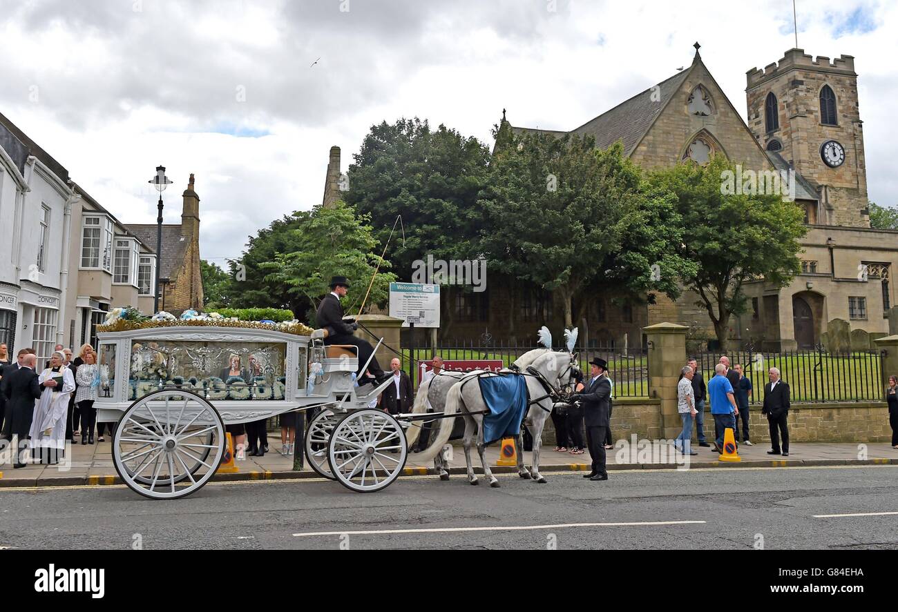 Reggie Young funeral Stock Photo - Alamy