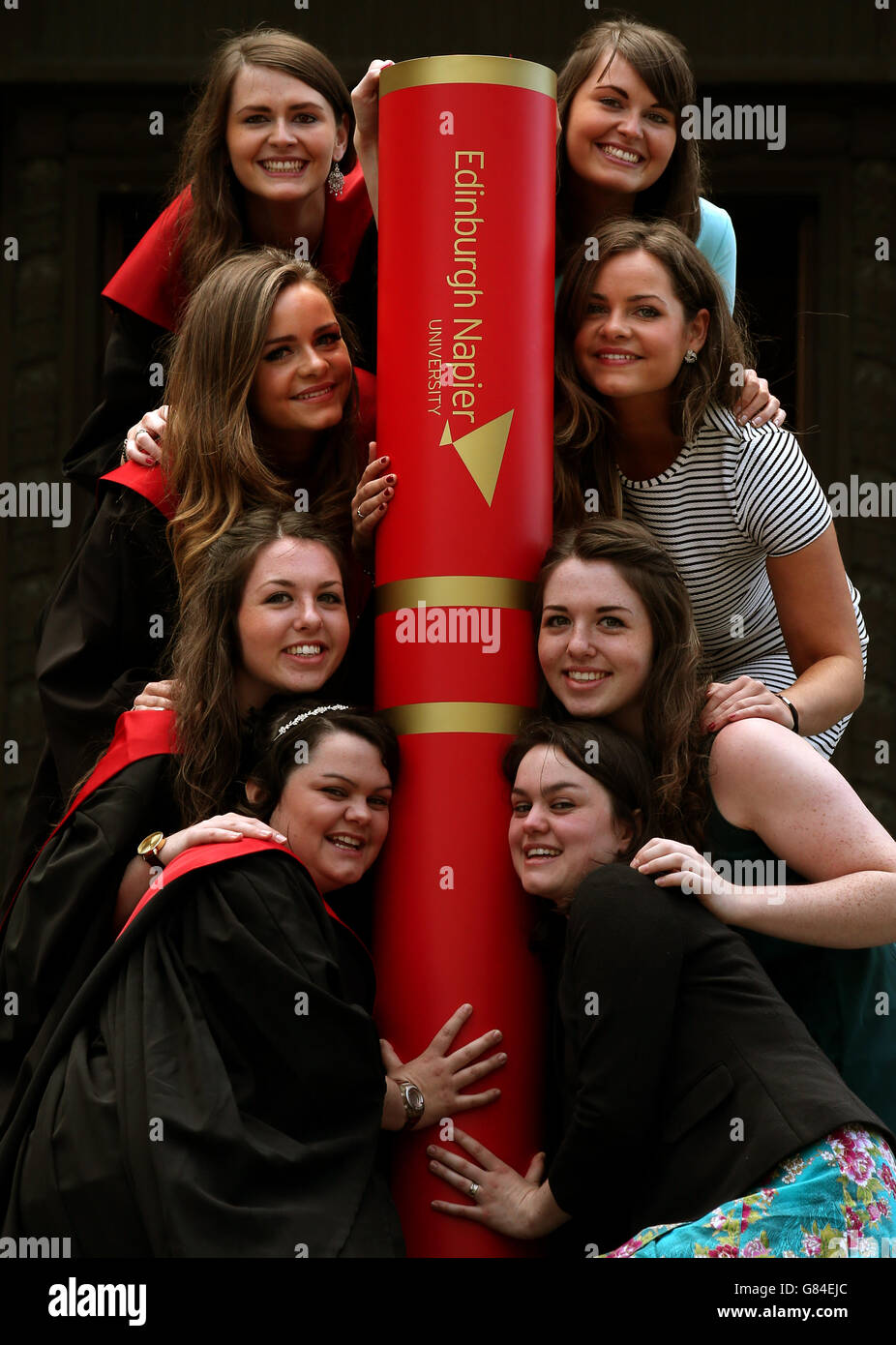 Graduation ceremony usher hall hi-res stock photography and images - Alamy