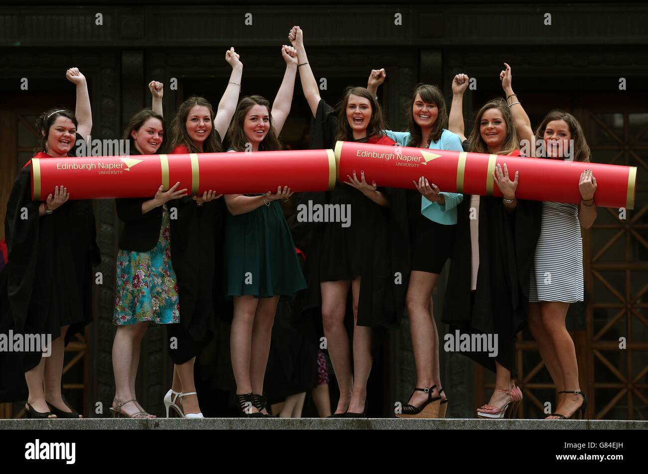 Graduation ceremony usher hall hi-res stock photography and images - Alamy