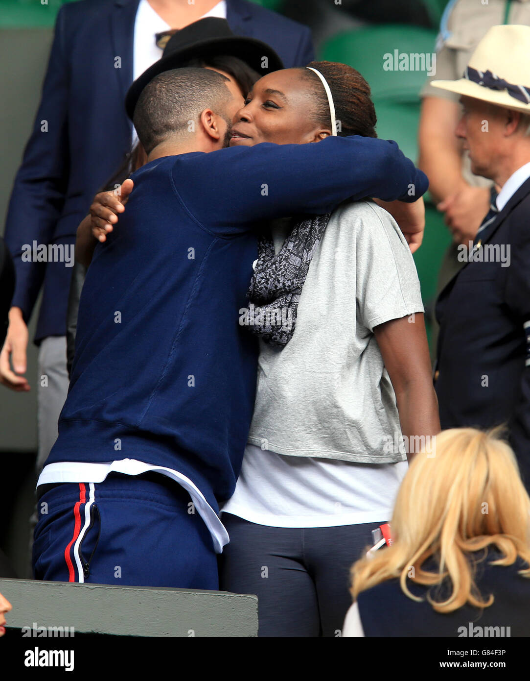 Drake and serena williams hi-res stock photography and images - Alamy