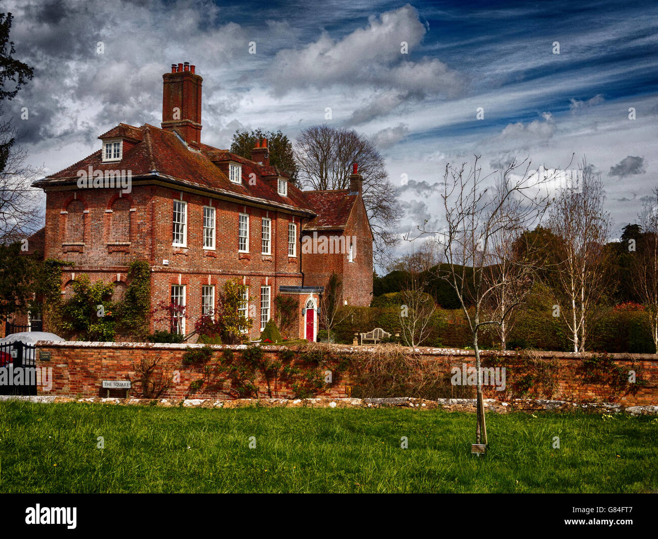Dornay House in Puddletown (formerly Piddletown) - a village and civil ...