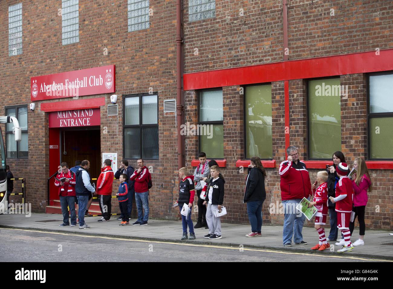 Soccer - Europa League First Qualifying Round - Second Leg - Aberdeen v ...