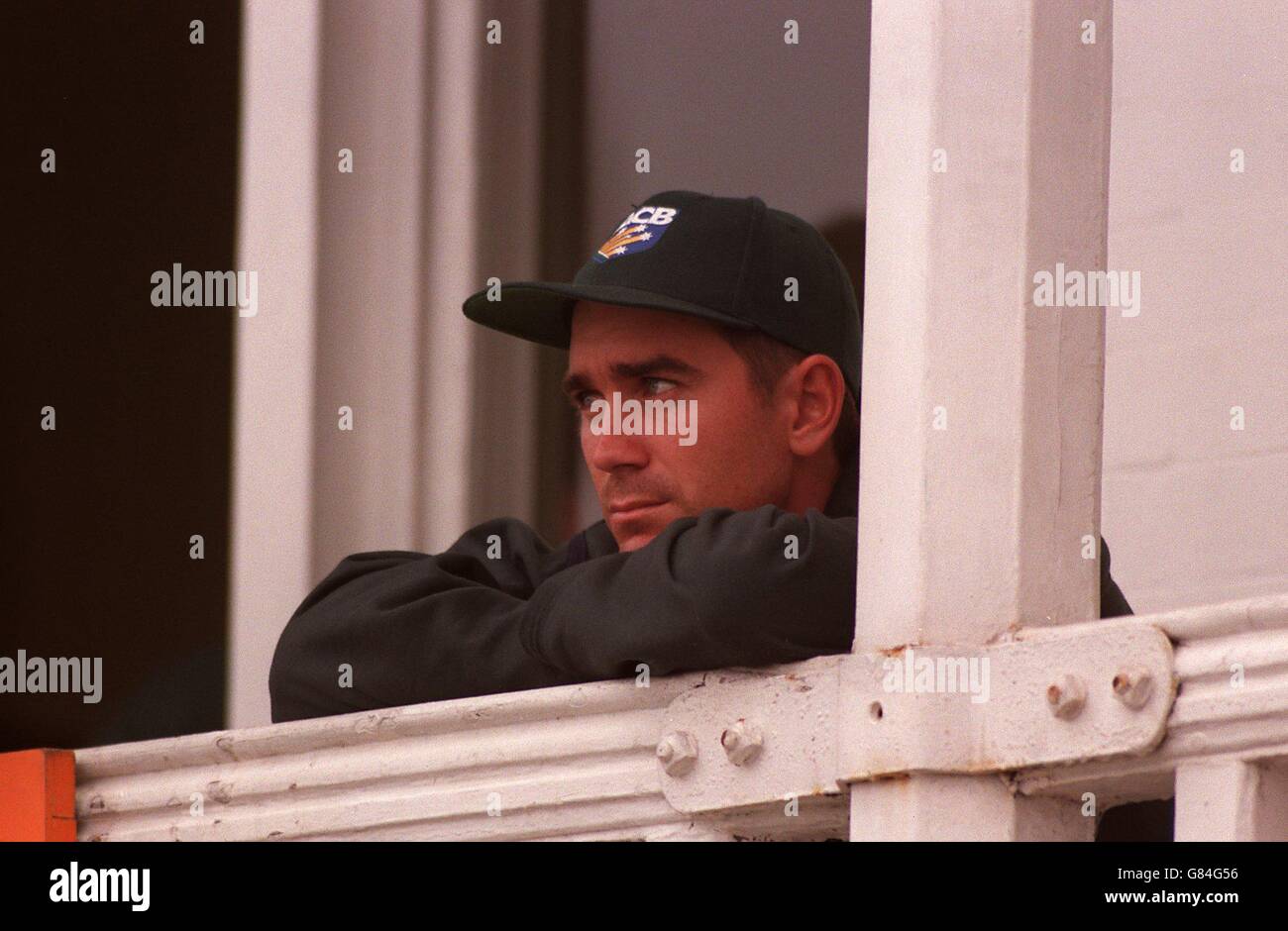 Cricket - Nottinghamshire v Australia. Michael Slater, Australia Stock ...