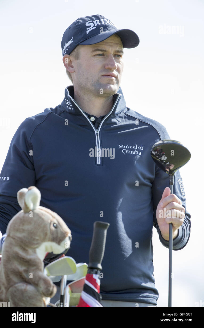 Scotland's Russell Knox on the 10th tee during day four of the Scottish ...