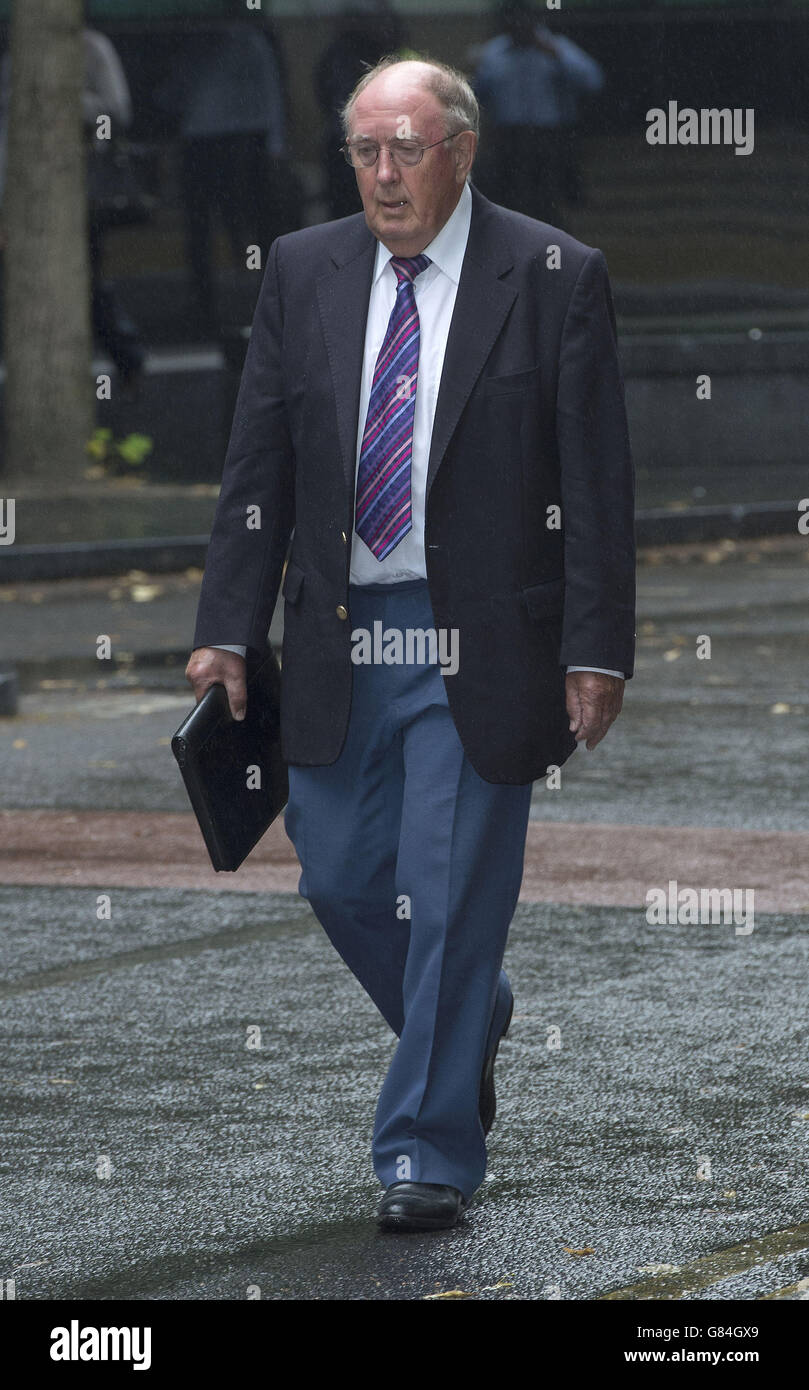 Former UKIP MEP Ashley Mote arrives at Southwark Crown Court, London ...