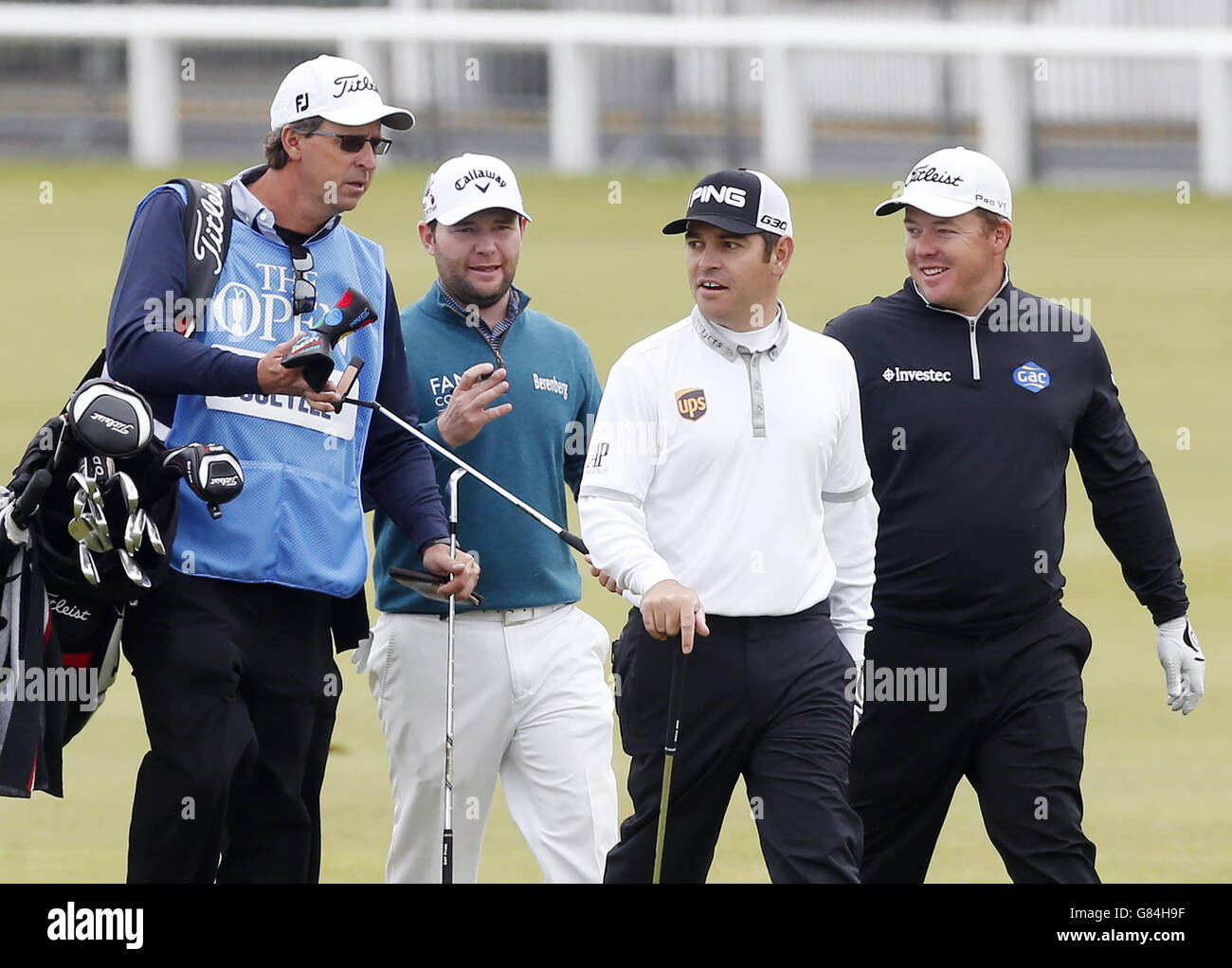 Golf - The Open Championship 2015 - Practice Day Two - St Andrews Stock ...