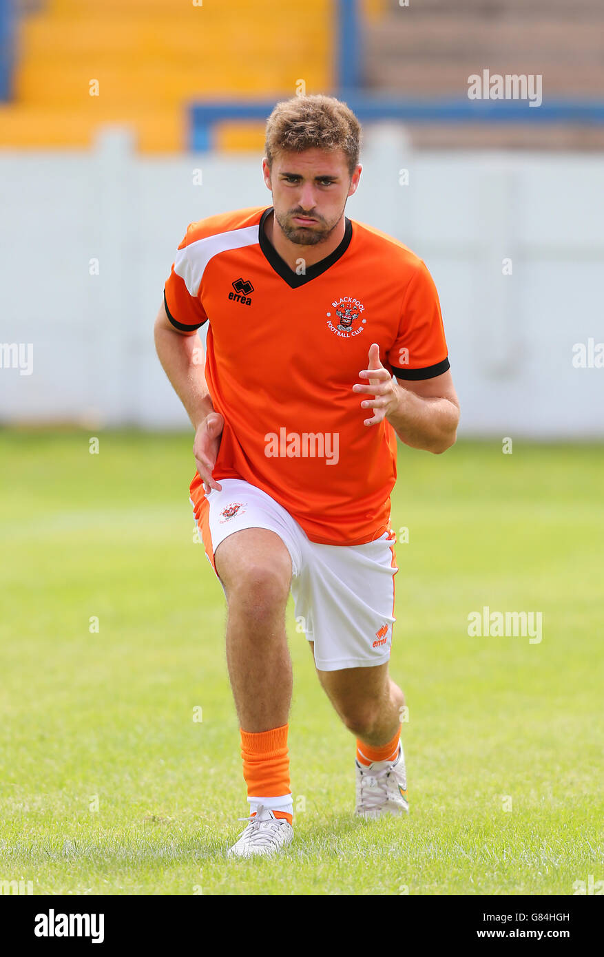 Soccer - Pre Season Friendly - Lancaster City v Blackpool - Giant Axe ...
