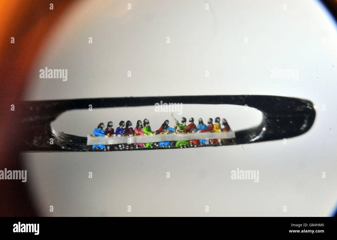 Willard wigan micro sculptures exhibition hi-res stock photography and ...