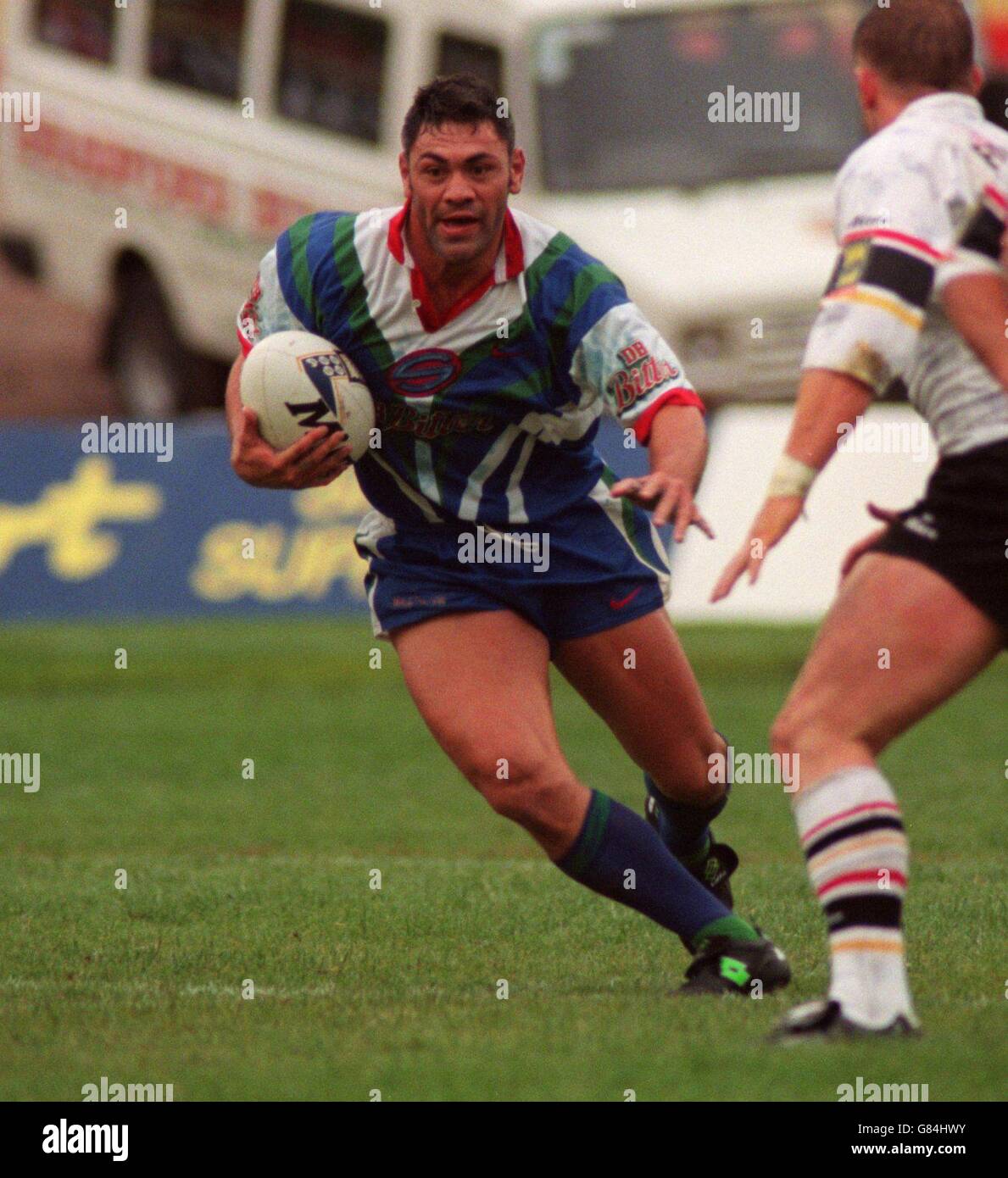 Rugby League. Tea Ropati, Auckland Warriors Stock Photo - Alamy