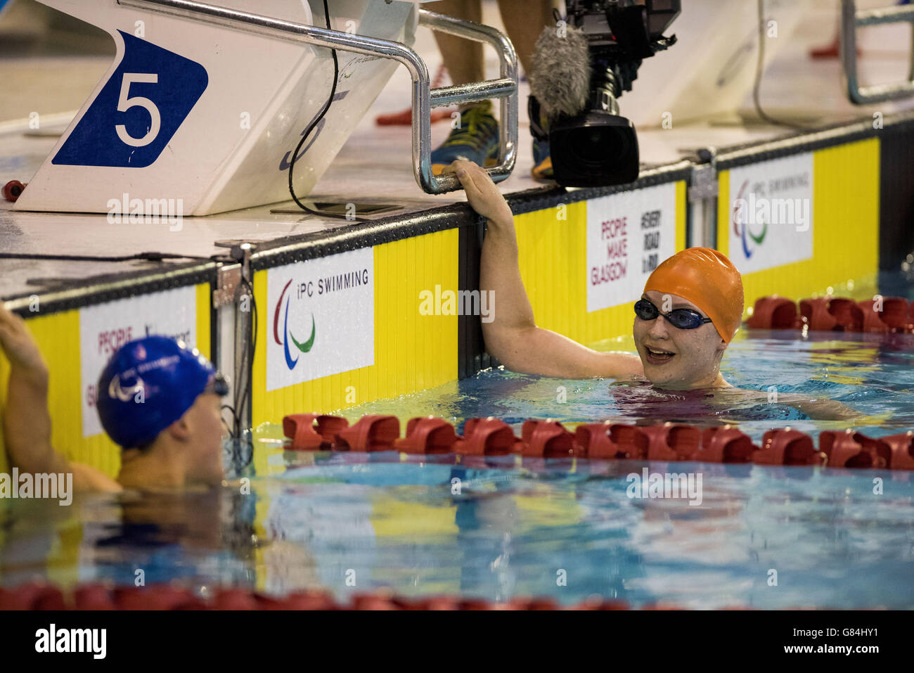 Swimming - IPC World Championships - Day One - Tollcross Stock Photo ...