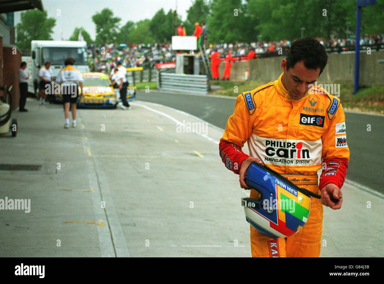 British Touring Car Championships from Brands Hatch. Race winner Alain ...