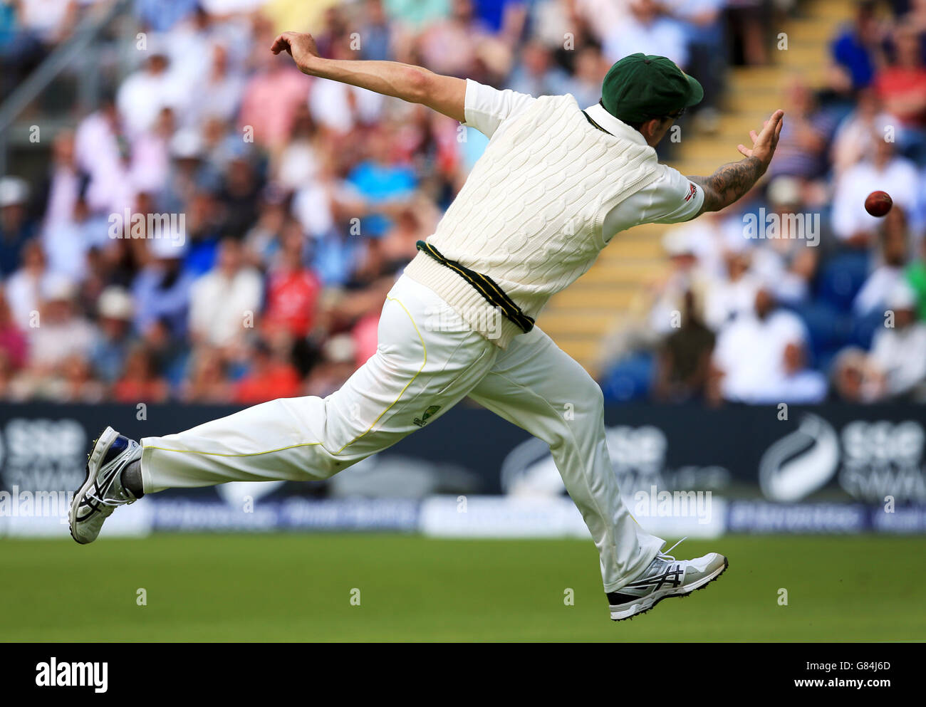 Cricket australia catch hi-res stock photography and images - Alamy