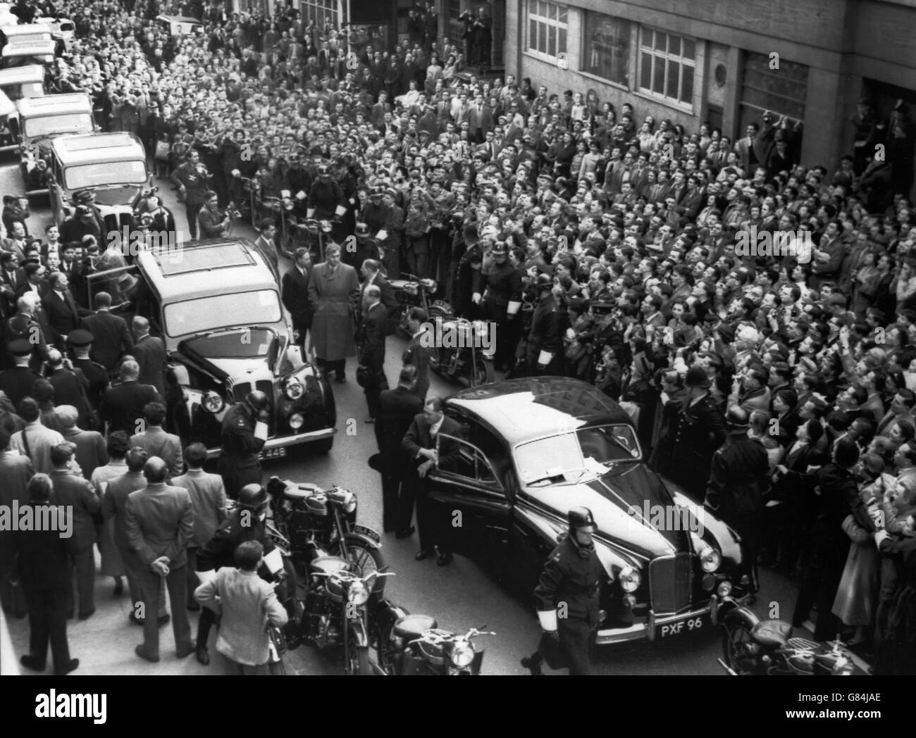 Politics - Marshal Nikolai Bulganin and Nikita Krushchev Visit to ...