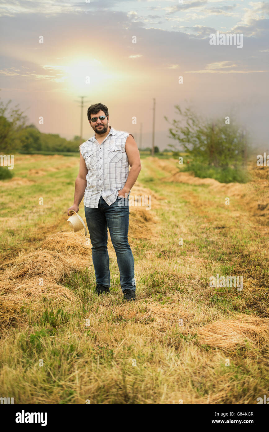 Holding hat hi-res stock photography and images - Alamy