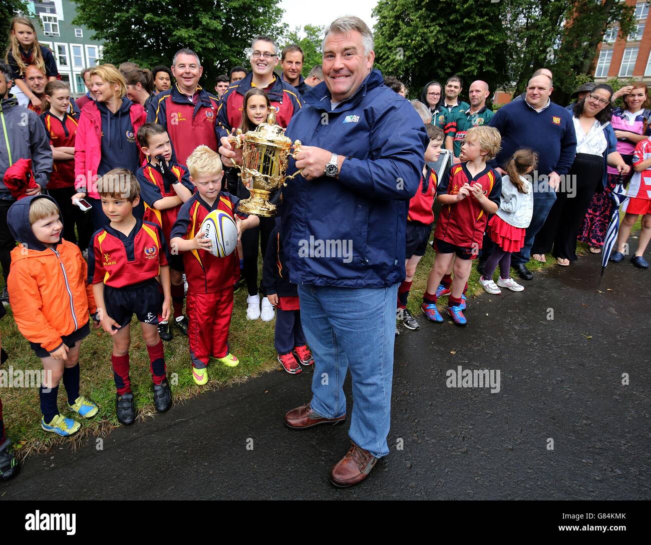 Webb Ellis Cup Tour - July 19 Stock Photo - Alamy
