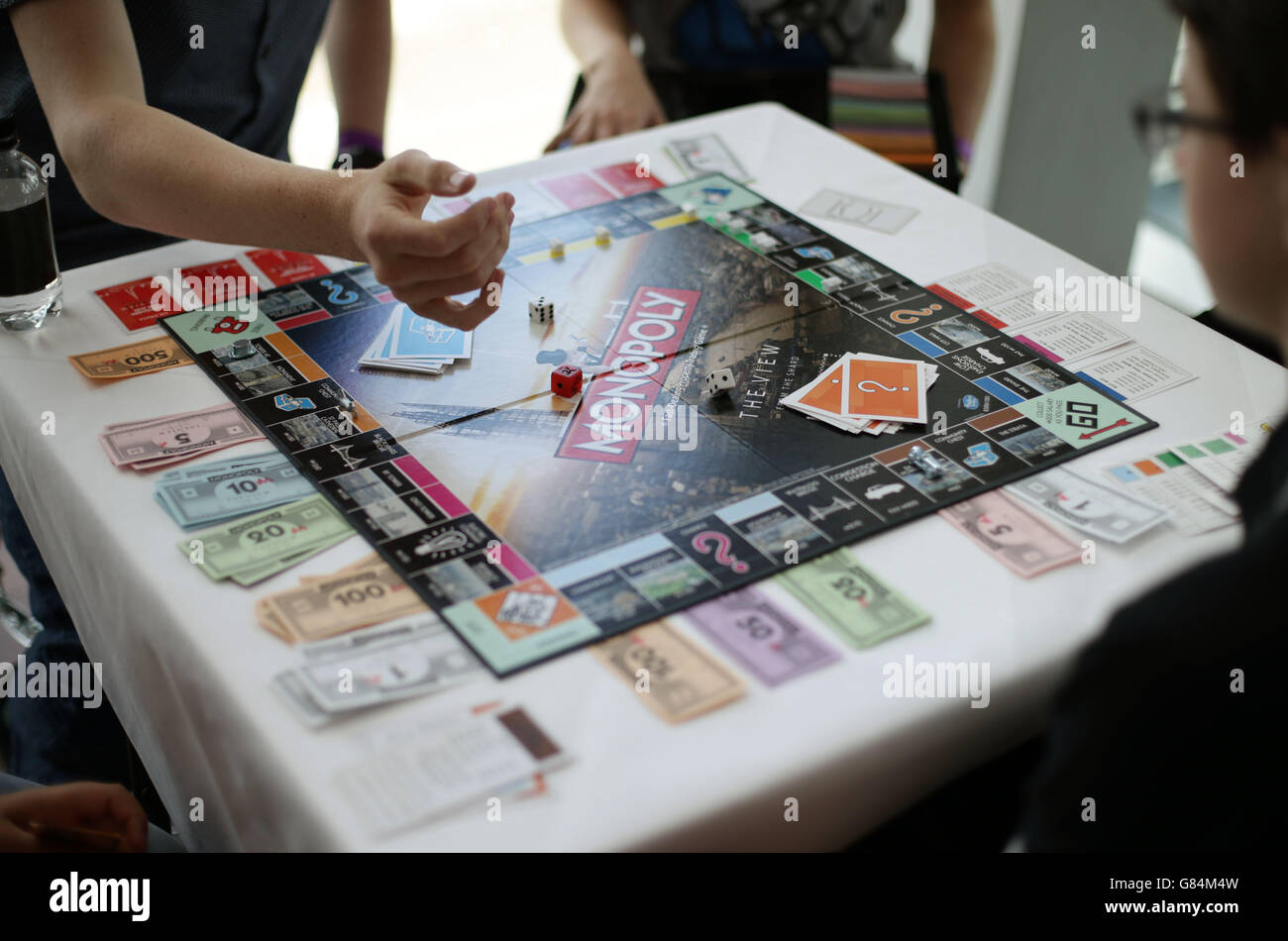 Monopoly World Championships UK Finals Stock Photo - Alamy
