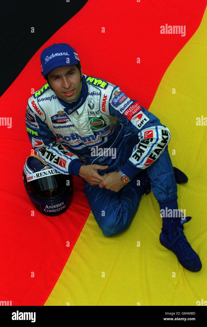 Williams racing flag hi-res stock photography and images - Alamy