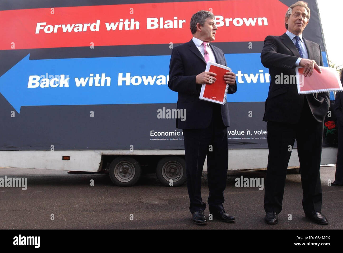 General Election Campaign 2005 - Labour Party poster campaign launch ...