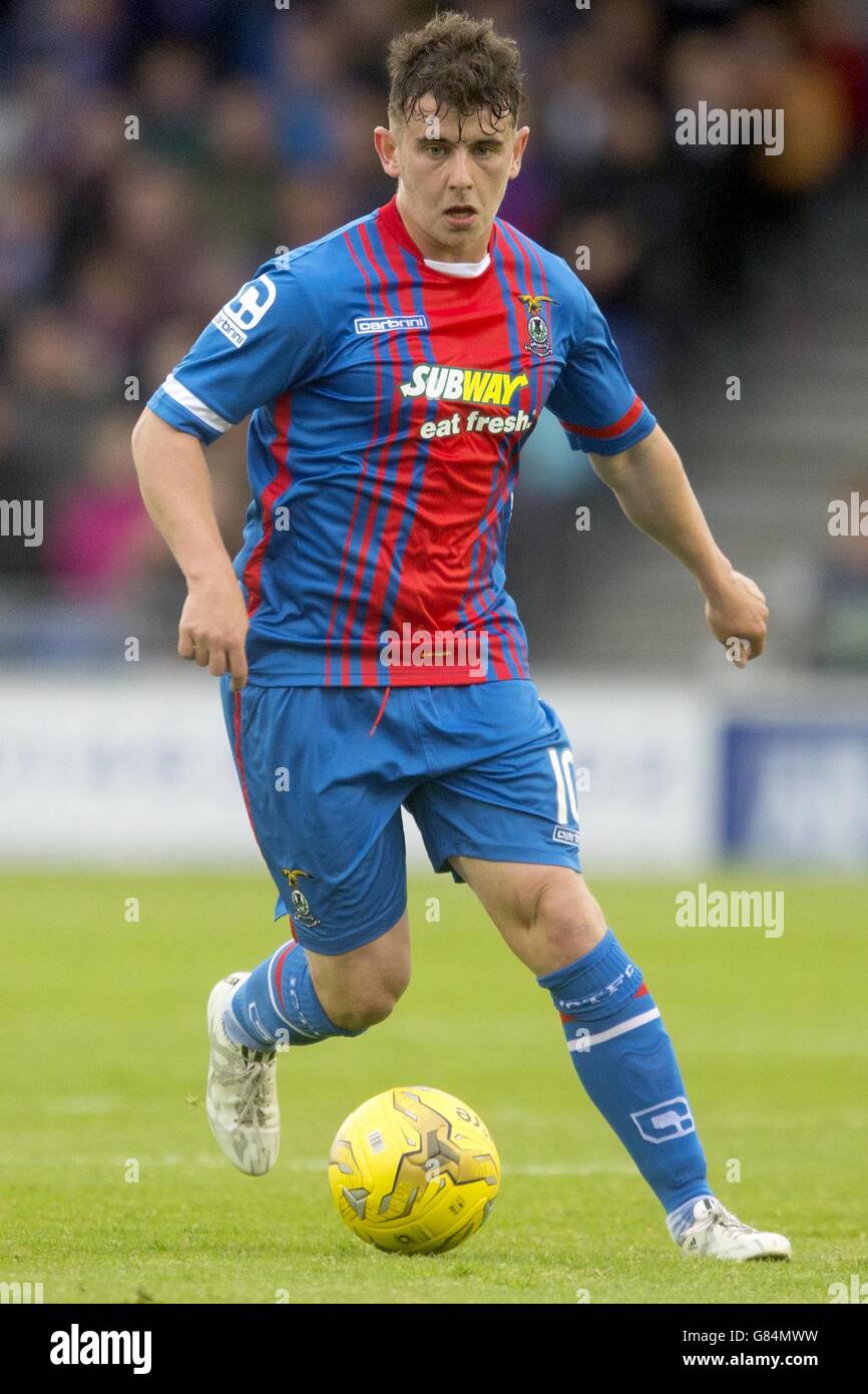 Inverness Caledonian Thistle's Aaron Doran during the Europa League ...