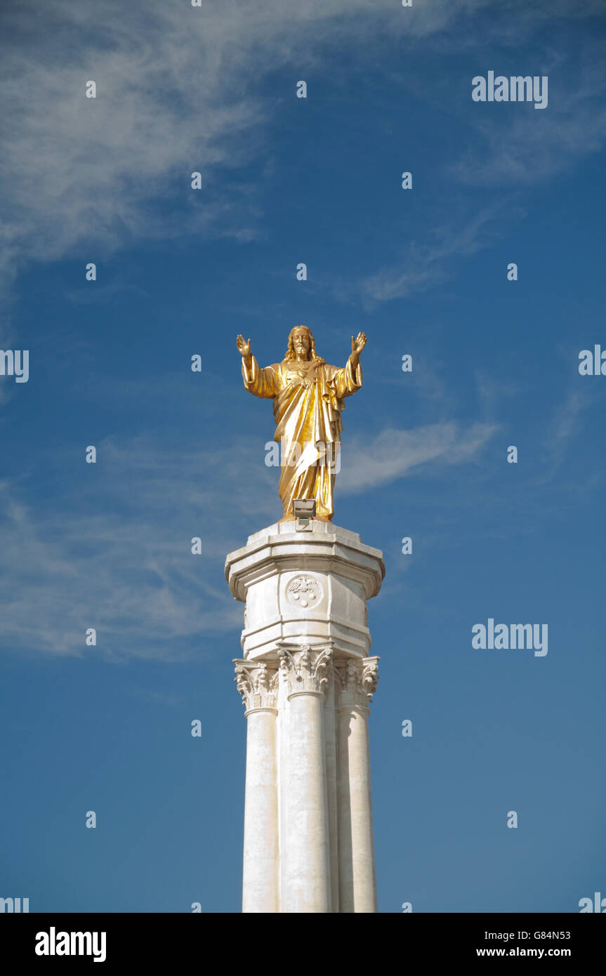 Christ the king statue, Fatima, Portugal Stock Photo - Alamy