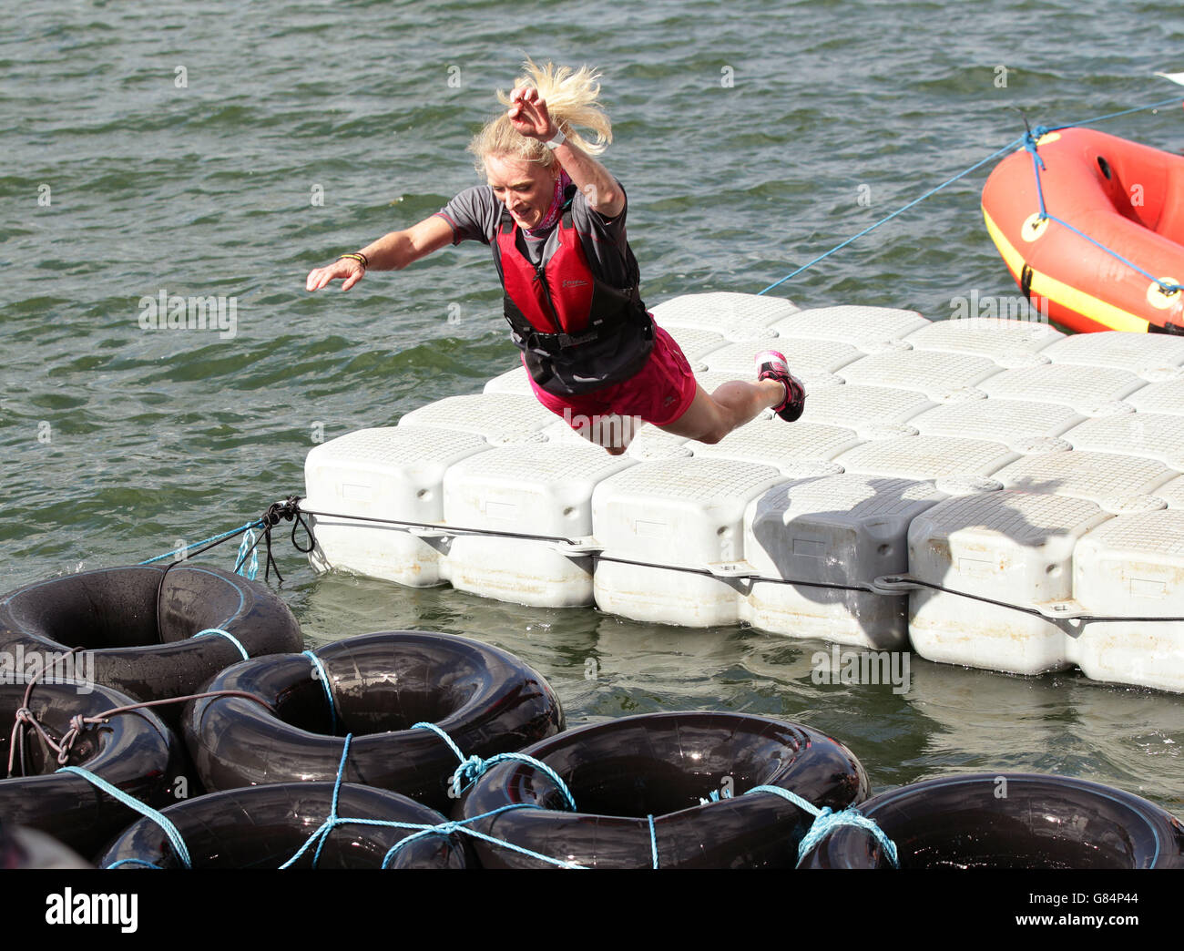 London River Rat Race ExCel Stock Photo - Alamy