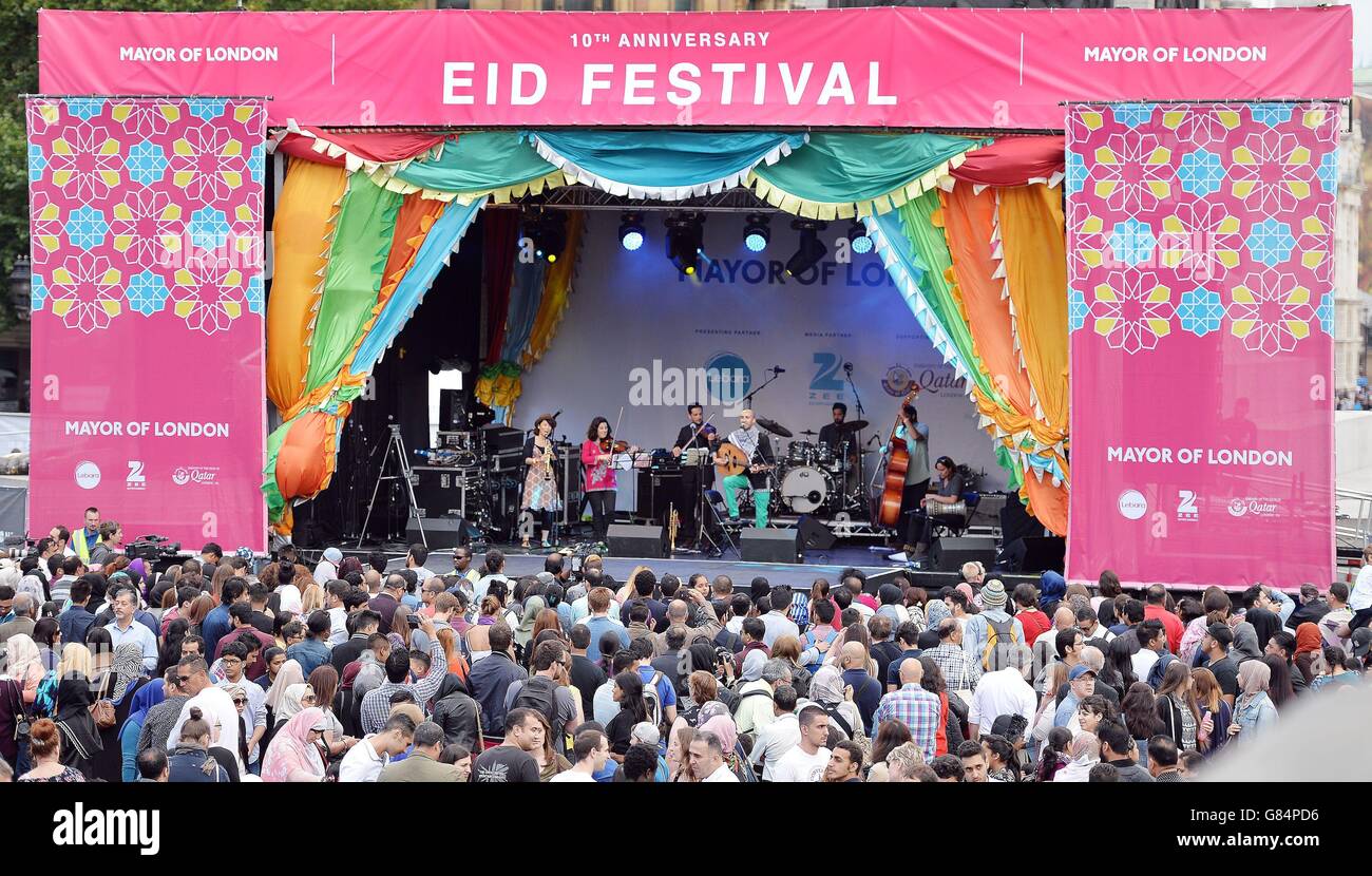 Eid Festival- London Stock Photo - Alamy