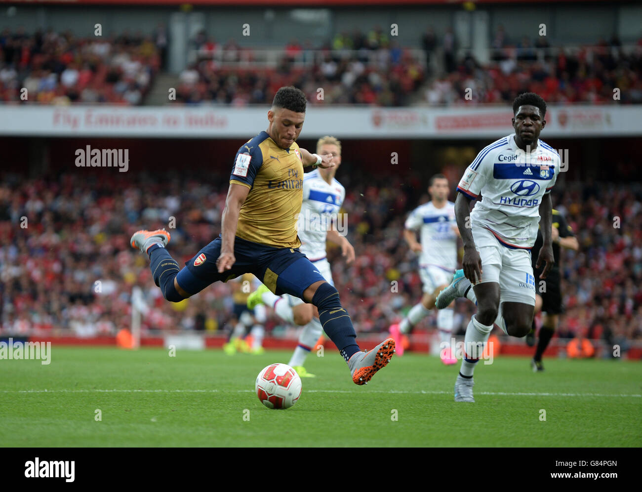 Soccer - Emirates Cup - Arsenal v Olympique Lyonnais - Emirates Stadium ...
