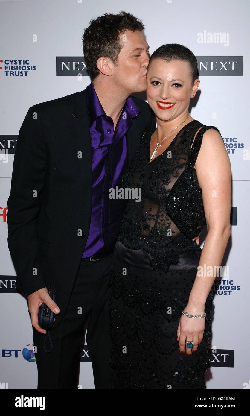 Matthew wright and his girlfriend caroline monk hi-res stock ...