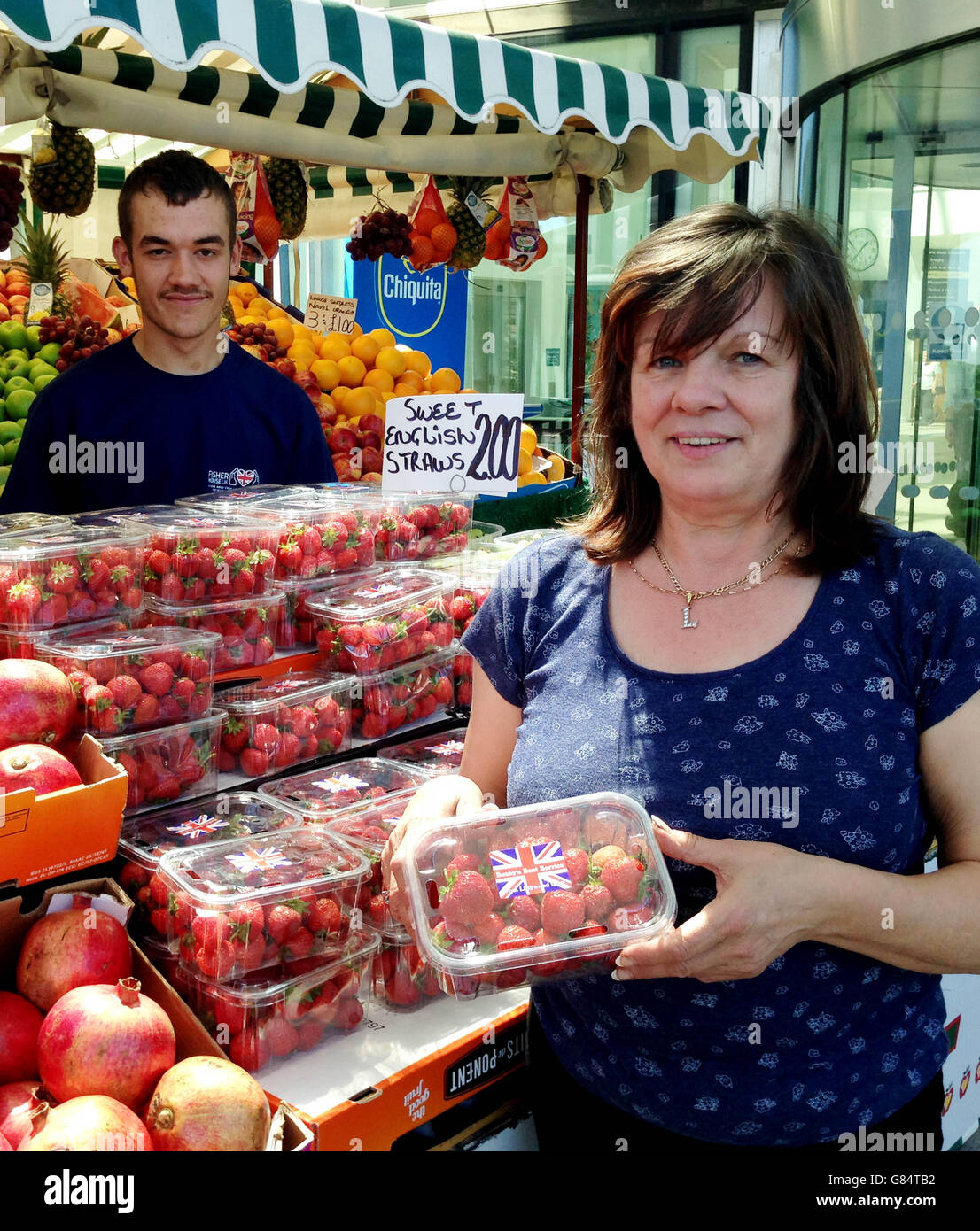 Summer weather June 30th 2015 Stock Photo - Alamy