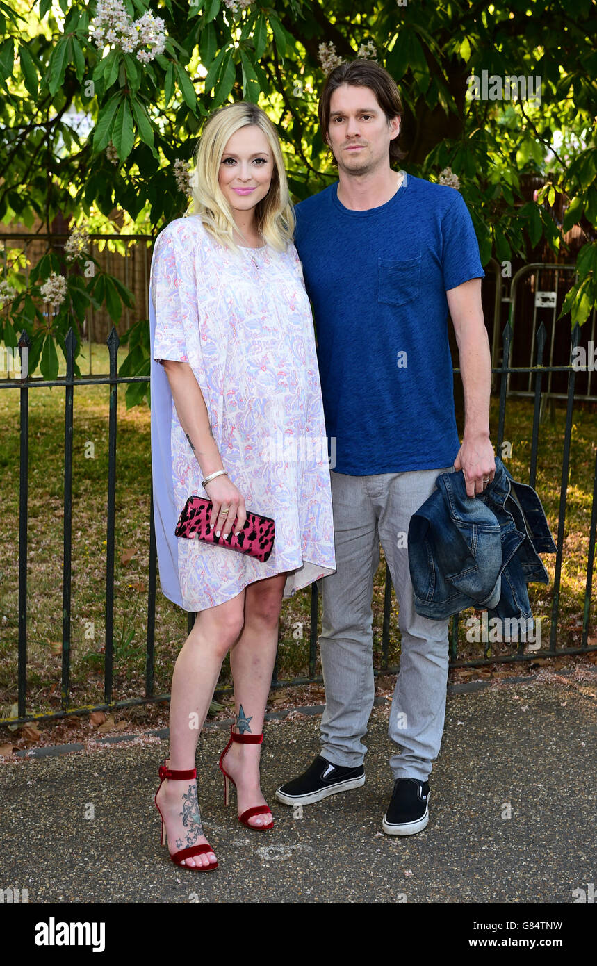 Fearne Cotton and husband Jesse Wood arrive at the Serpentine Gallery Summer Party in Hyde Park ...