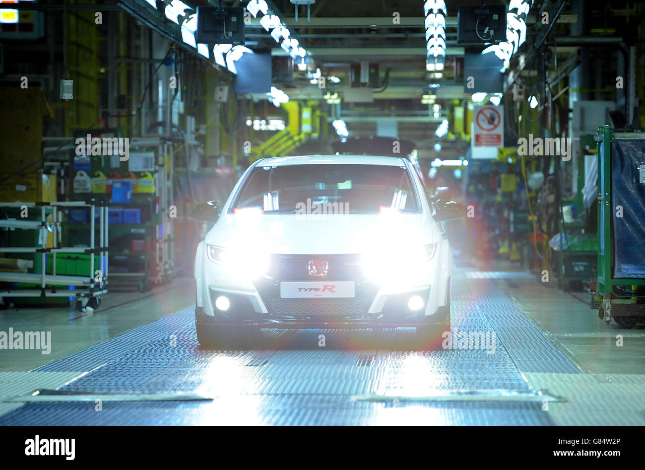 Honda factory stock hi-res stock photography and images - Alamy