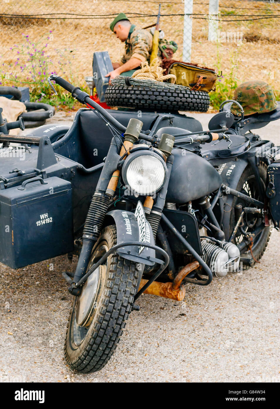 Wehrmacht ss history reenactment hi-res stock photography and images ...