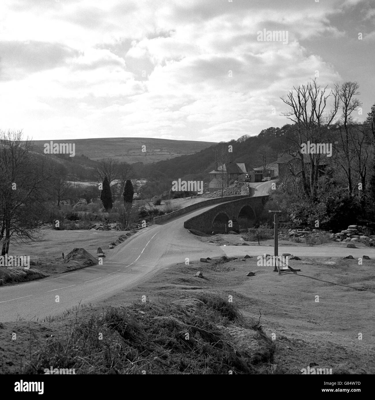Dartmeet, known locally as Badgers' Holt. Here, the East and West Dart ...