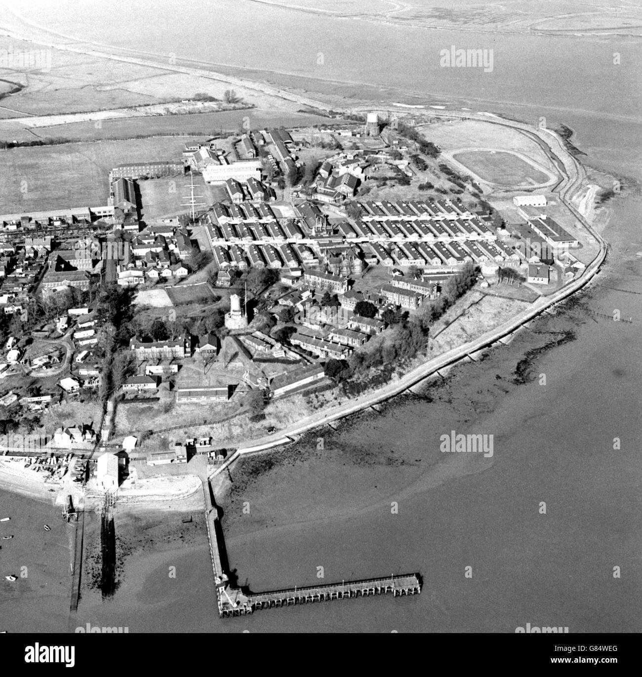 Royal Navy - HMS Ganges - Shotley, Ipswich Stock Photo - Alamy