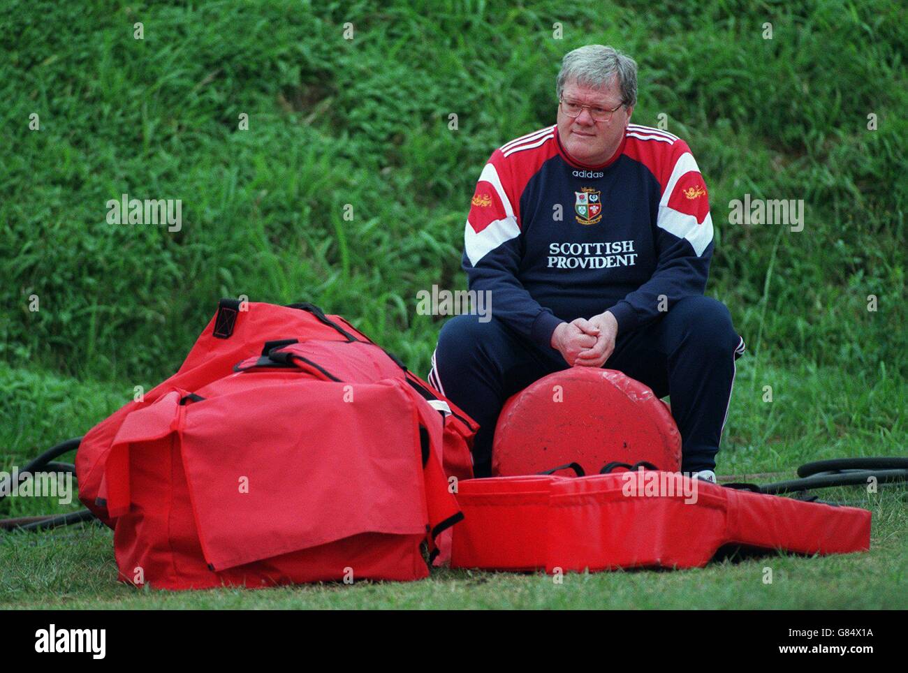 Rugby Union - British Lions Tour - Training Day. Fran Cotton, British ...