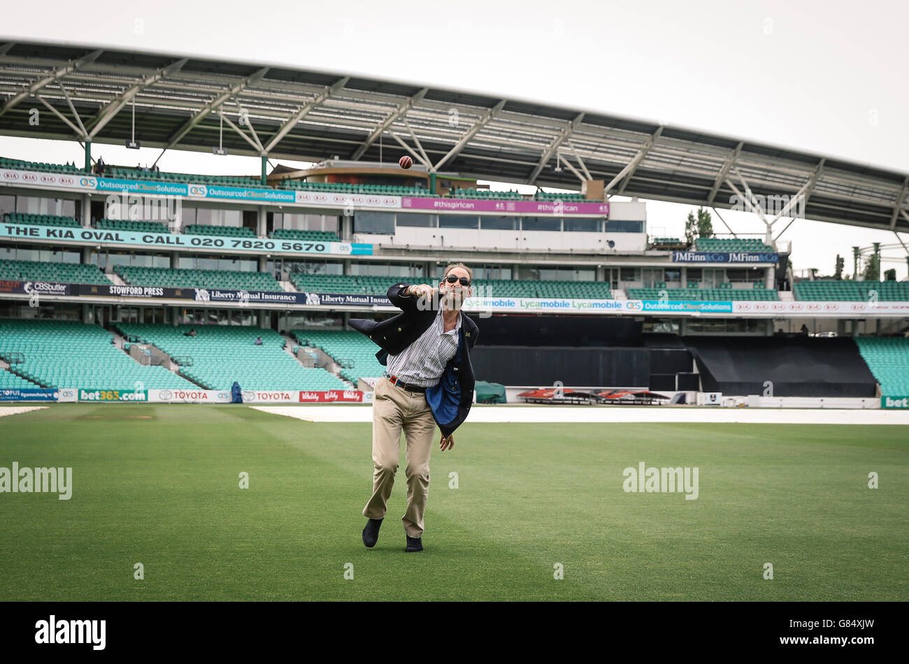 Help for Heroes founder, Mark Elliott talks playing during a press ...