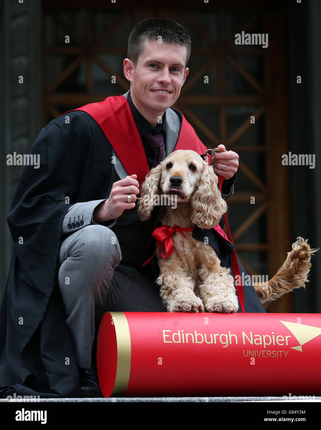 Edinburgh University degree ceremony Stock Photo - Alamy